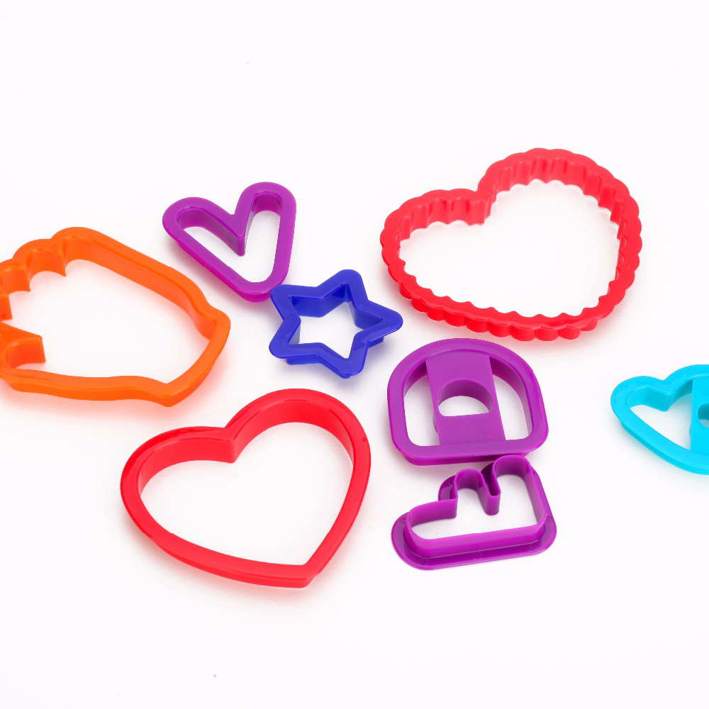 Elyon Tableware 108 Piece Assorted Cookie Cutters Plastic for Kids home ...