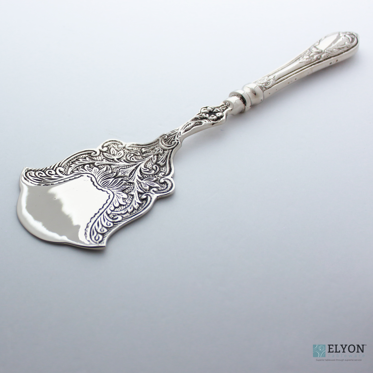 Godinger Baron Nickel Plated Serving Set, 3 Piece Set. Elyon Tableware ...