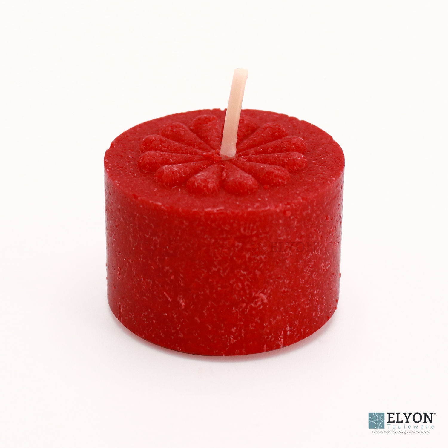 36 Apple Cinnamon Scented Red Colored Wax Deep Tealight Candles in ...