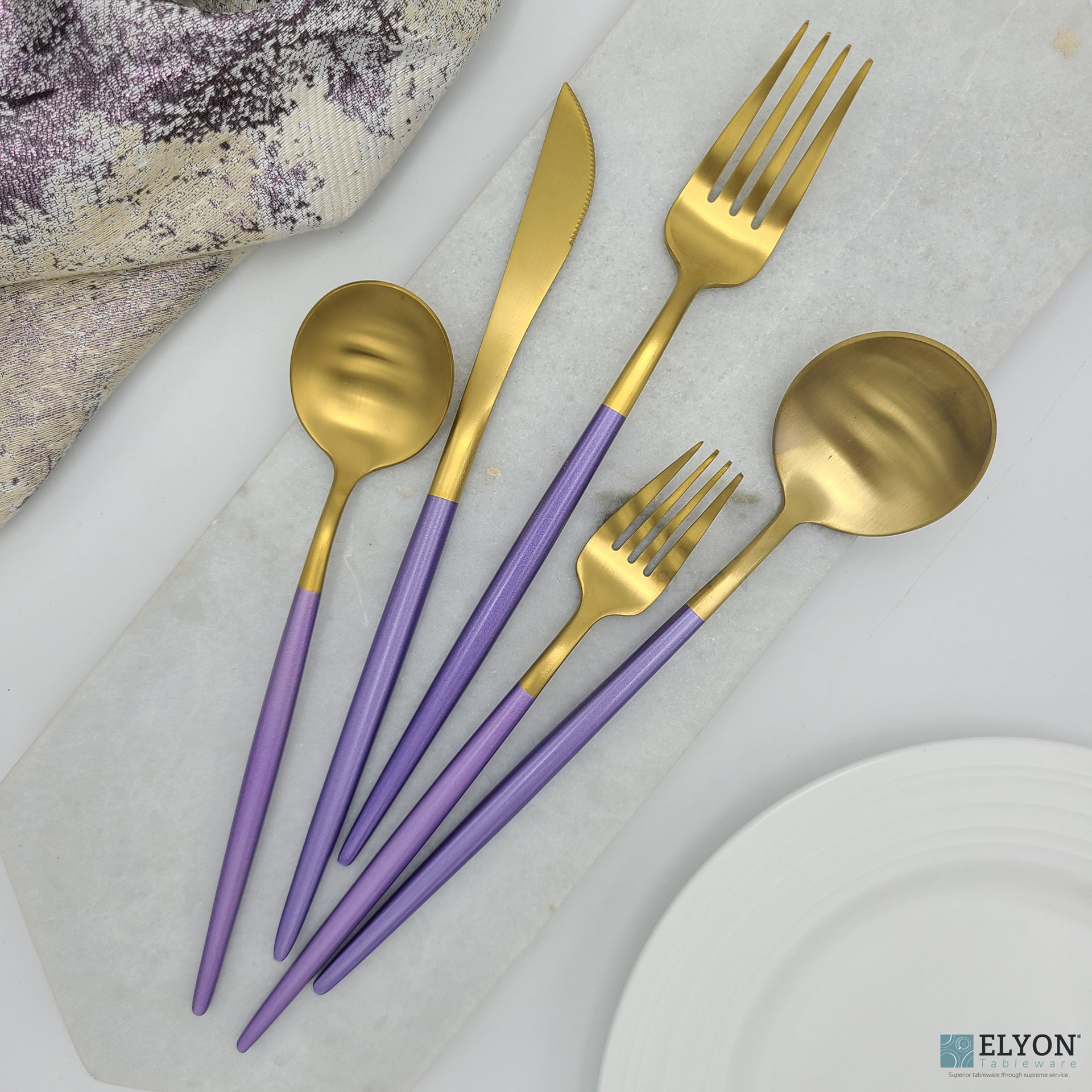 Best Modern Flatware and Silverware sets. Elyon Tableware - Your Shop ...
