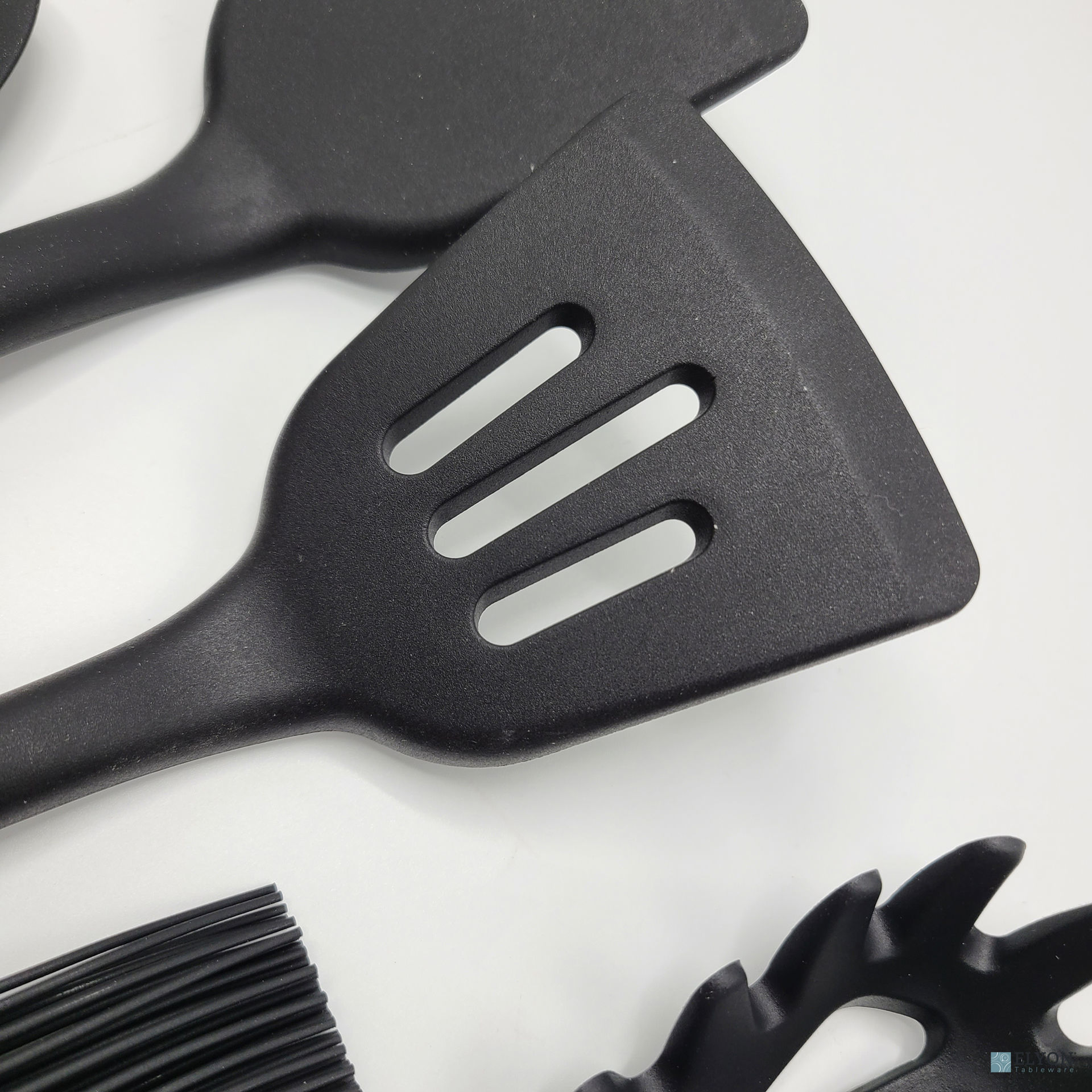 Elyon Best Modern 9-piece-silicon-kitchen-cooking-utensils-set-Black ...