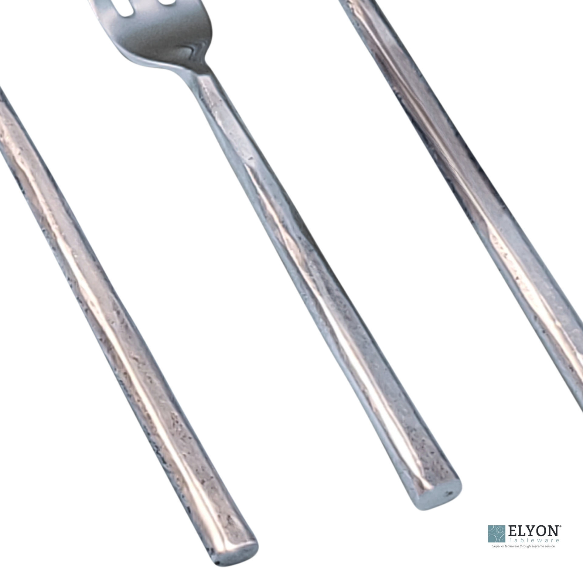 Best Modern Hand forged copper Flatware and Silverware sets. Elyon ...