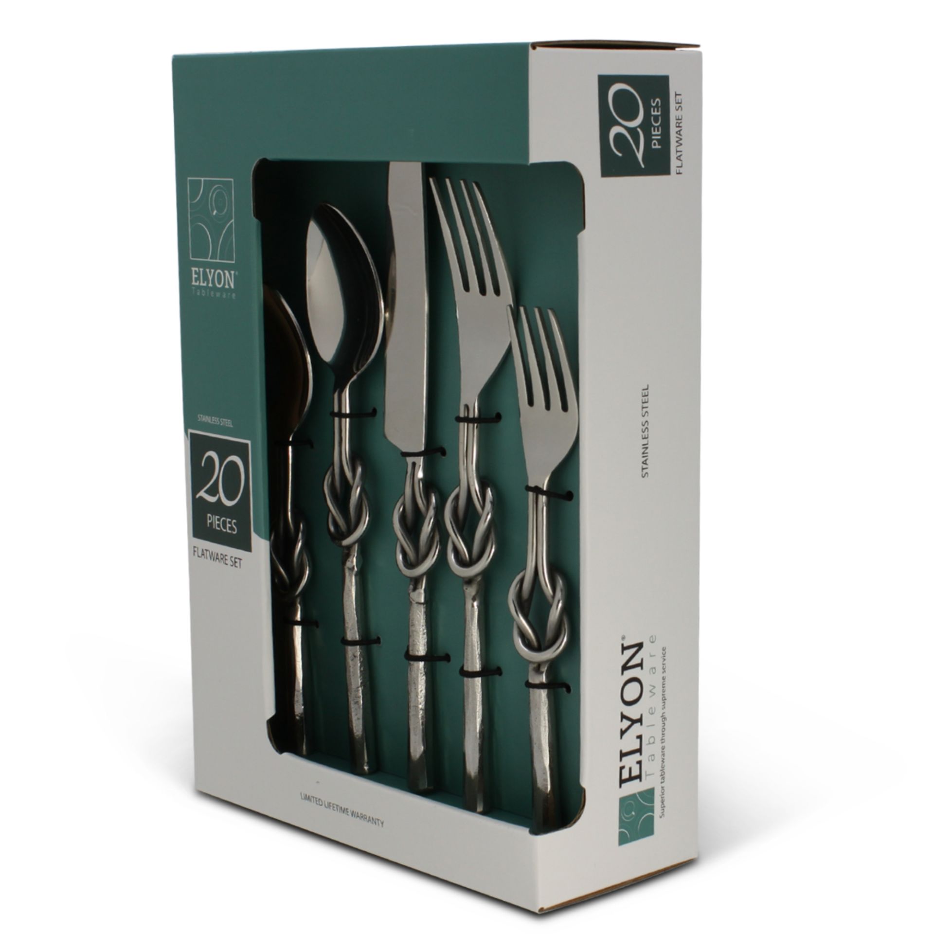 Best Modern hand forged Flatware and Silverware sets. Elyon Tableware ...
