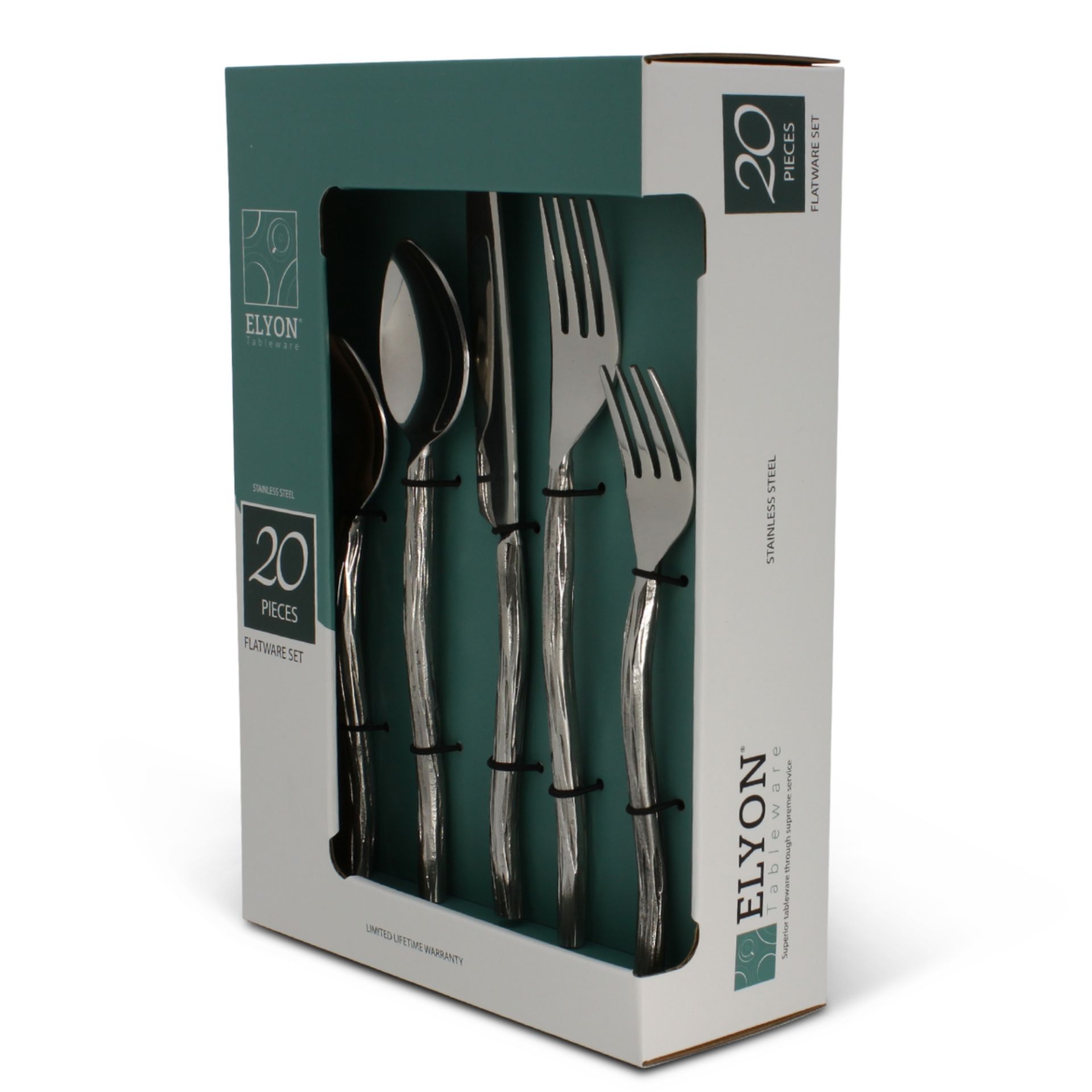 Best Modern hand forged Flatware and Silverware sets. Elyon Tableware ...