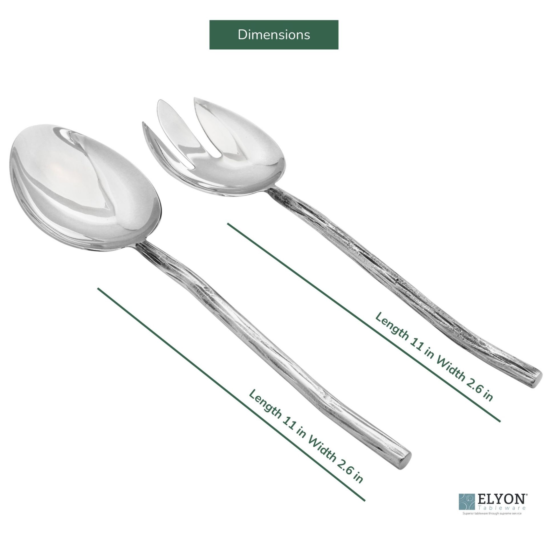 Best Modern hand forged Flatware and Silverware sets. Elyon Tableware ...